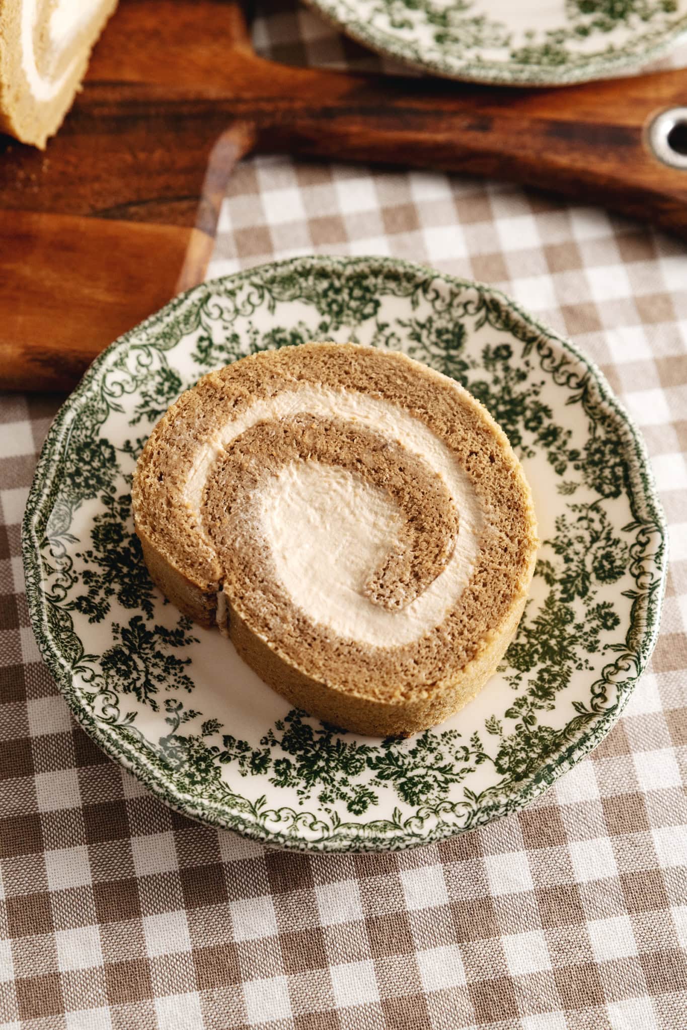 Coffee Swiss Roll - Teak & Thyme