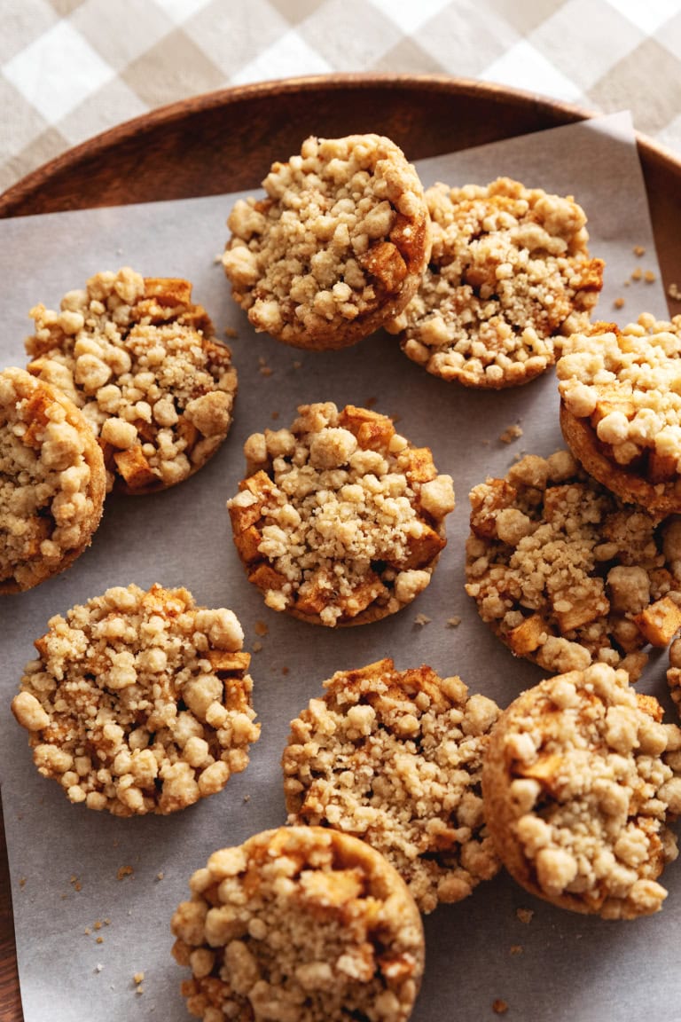 Apple Crumble Cookies - Teak & Thyme